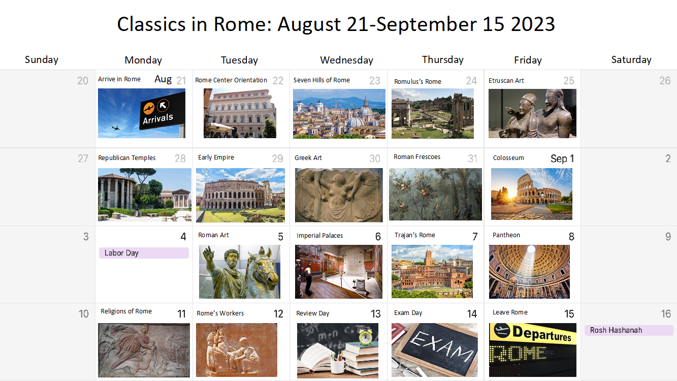 Study Abroad | Department of Classics | University of Washington